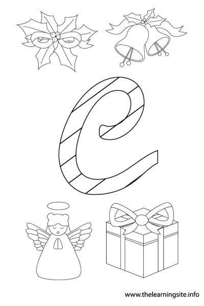 Christmas Alphabet Flashcard: C – The Learning Site