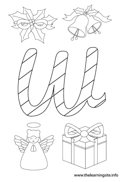 Christmas Alphabet Flashcard: W – The Learning Site