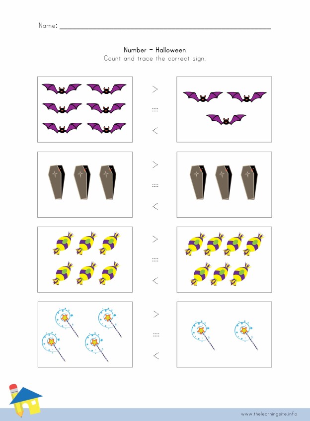 Halloween Writing Worksheet 1 – The Learning Site