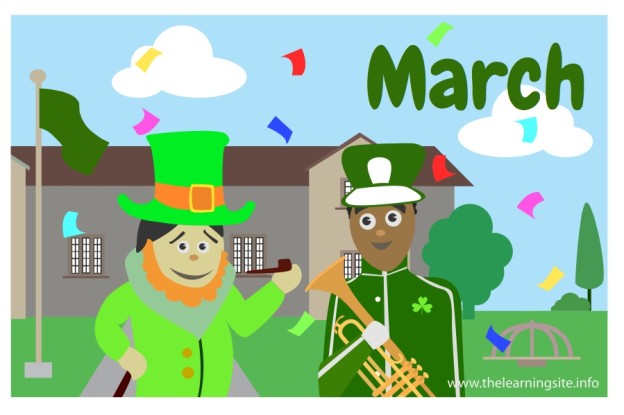 March Flashcard – The Learning Site